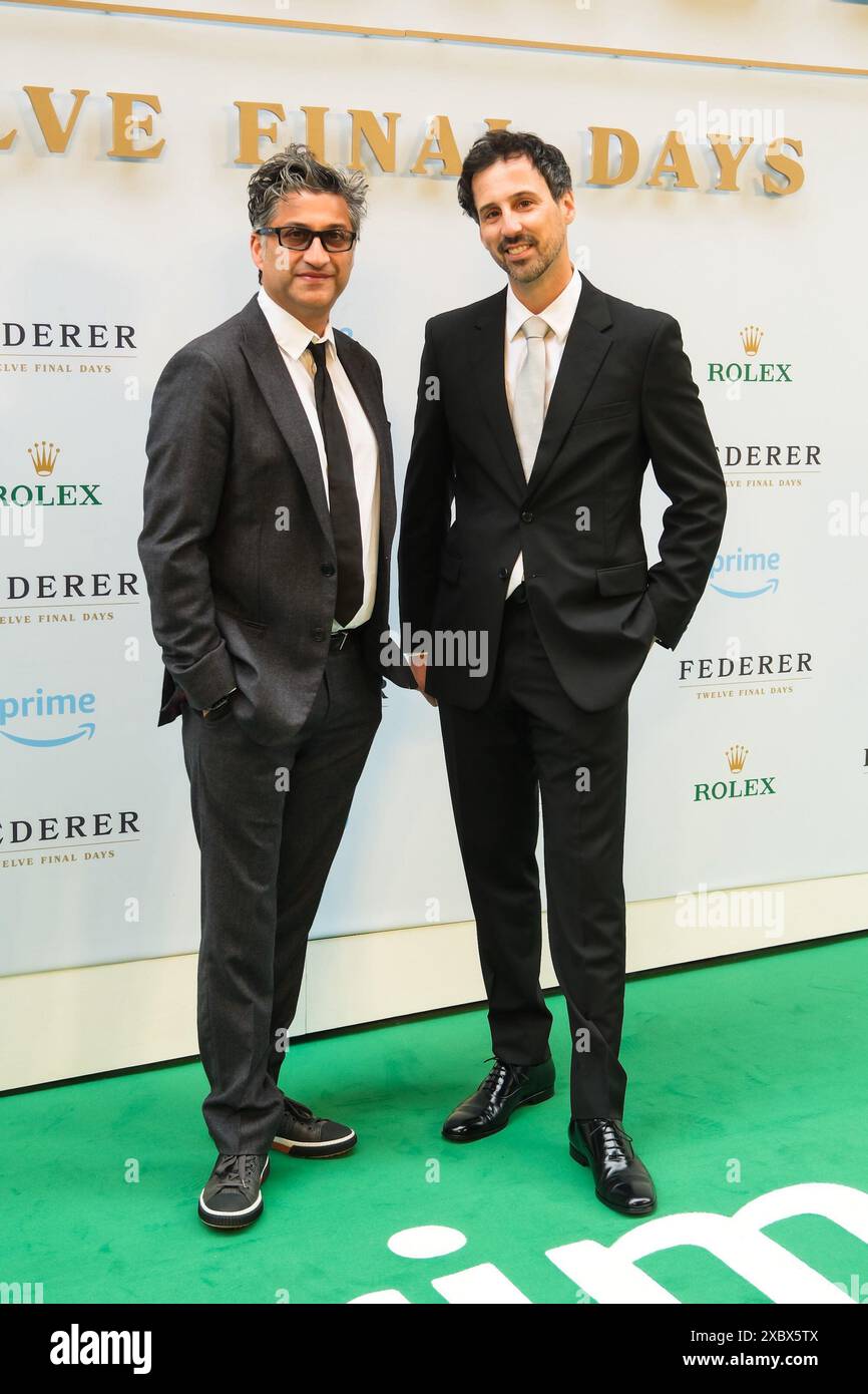 London, UK. 13th June, 2024. Asif Kapadia and Joe Sabia photographed at ...