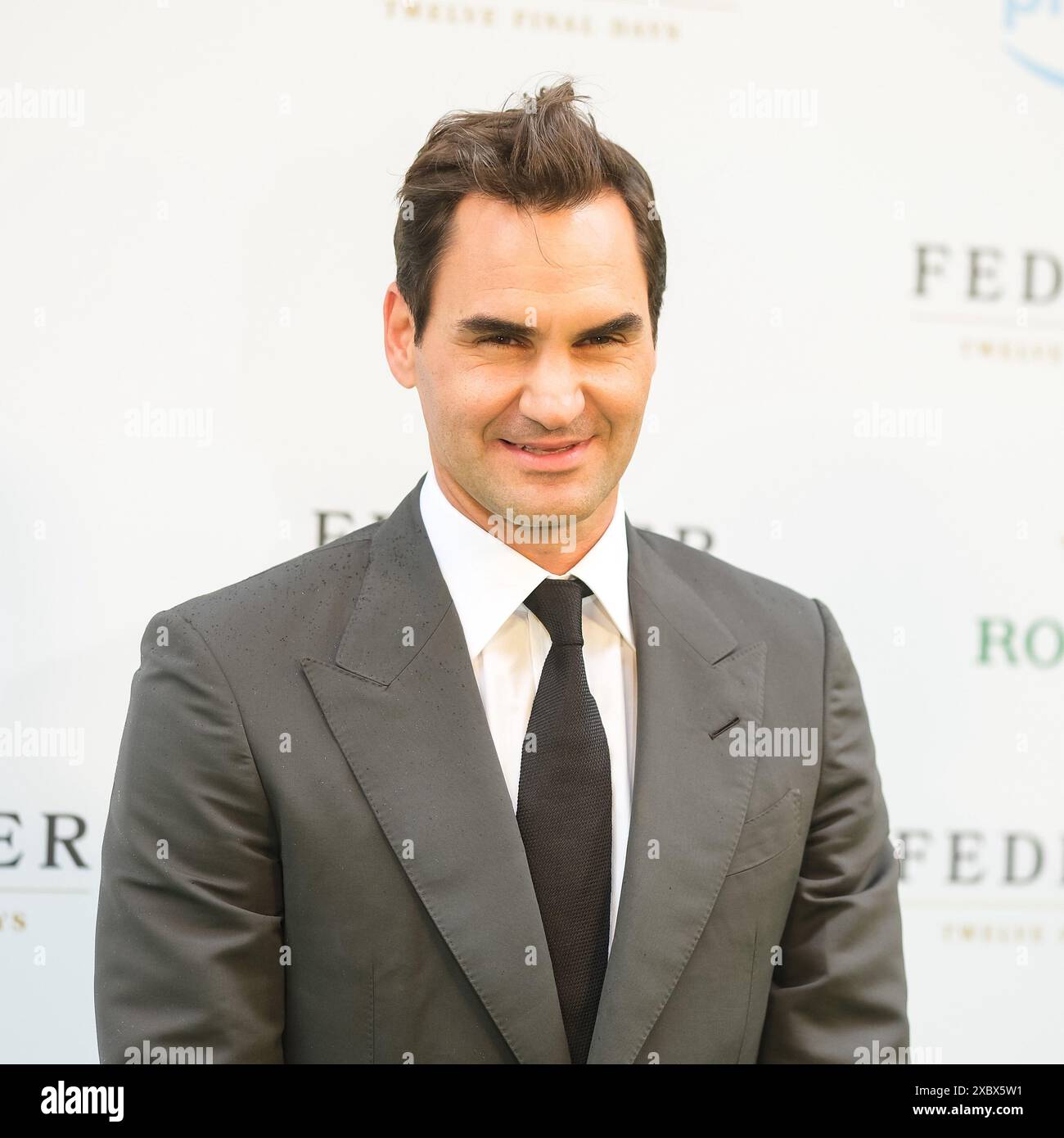 London, UK. 13th June, 2024. Roger Federer photographed at the Amazon ...