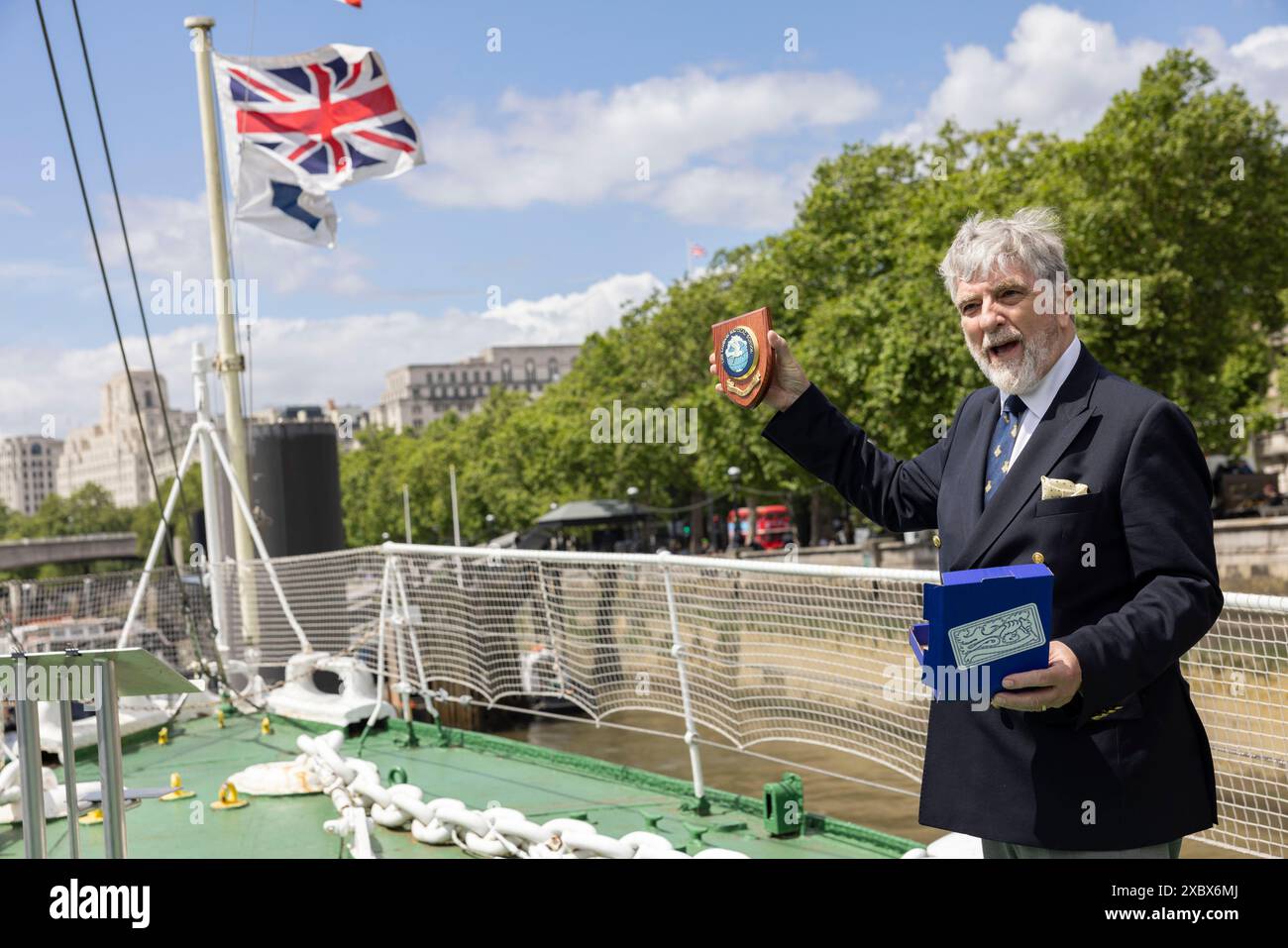 HMS wellington keep the ship afloat, requires constant maintenance and ...