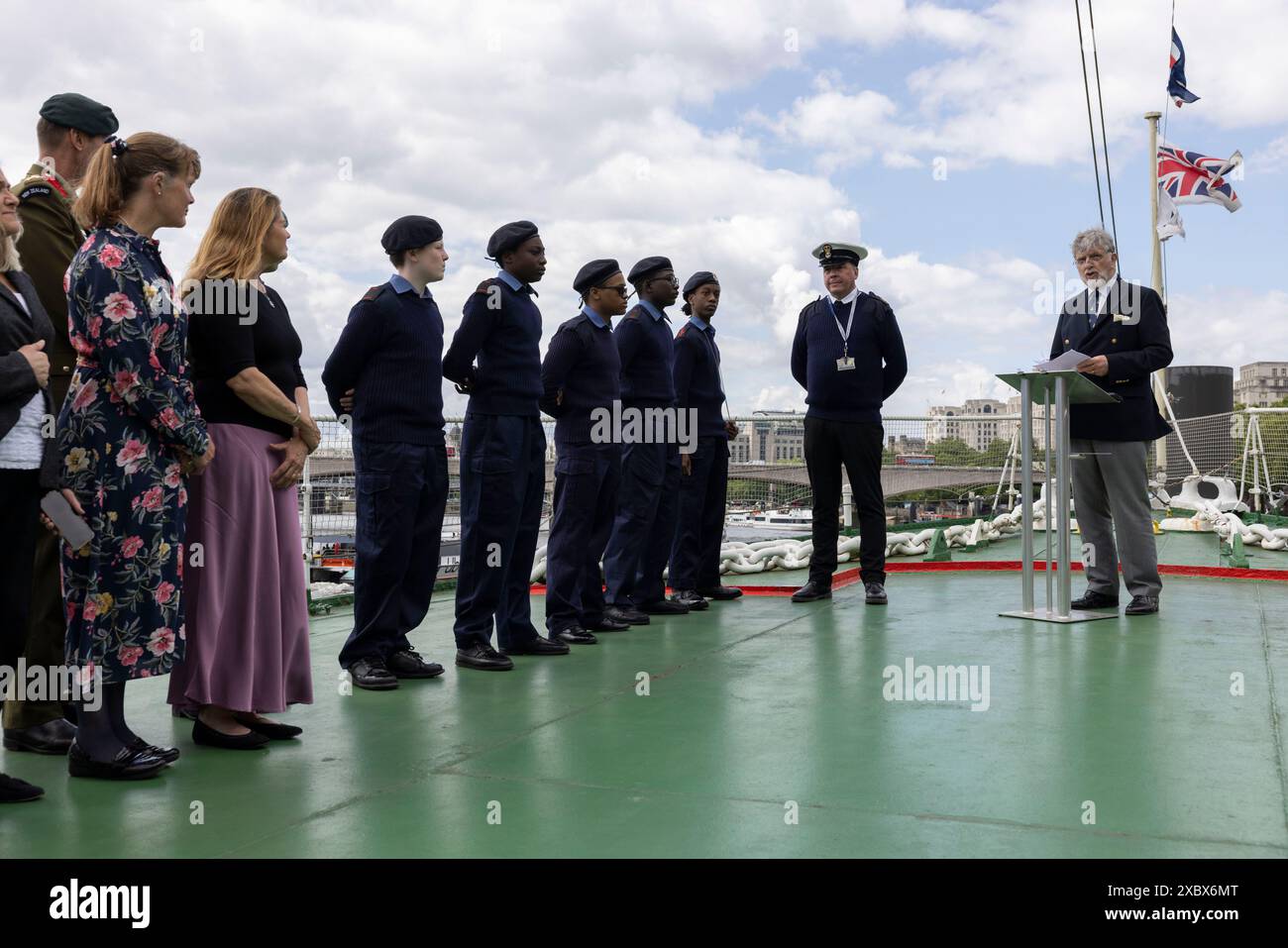 HMS wellington keep the ship afloat, requires constant maintenance and ...