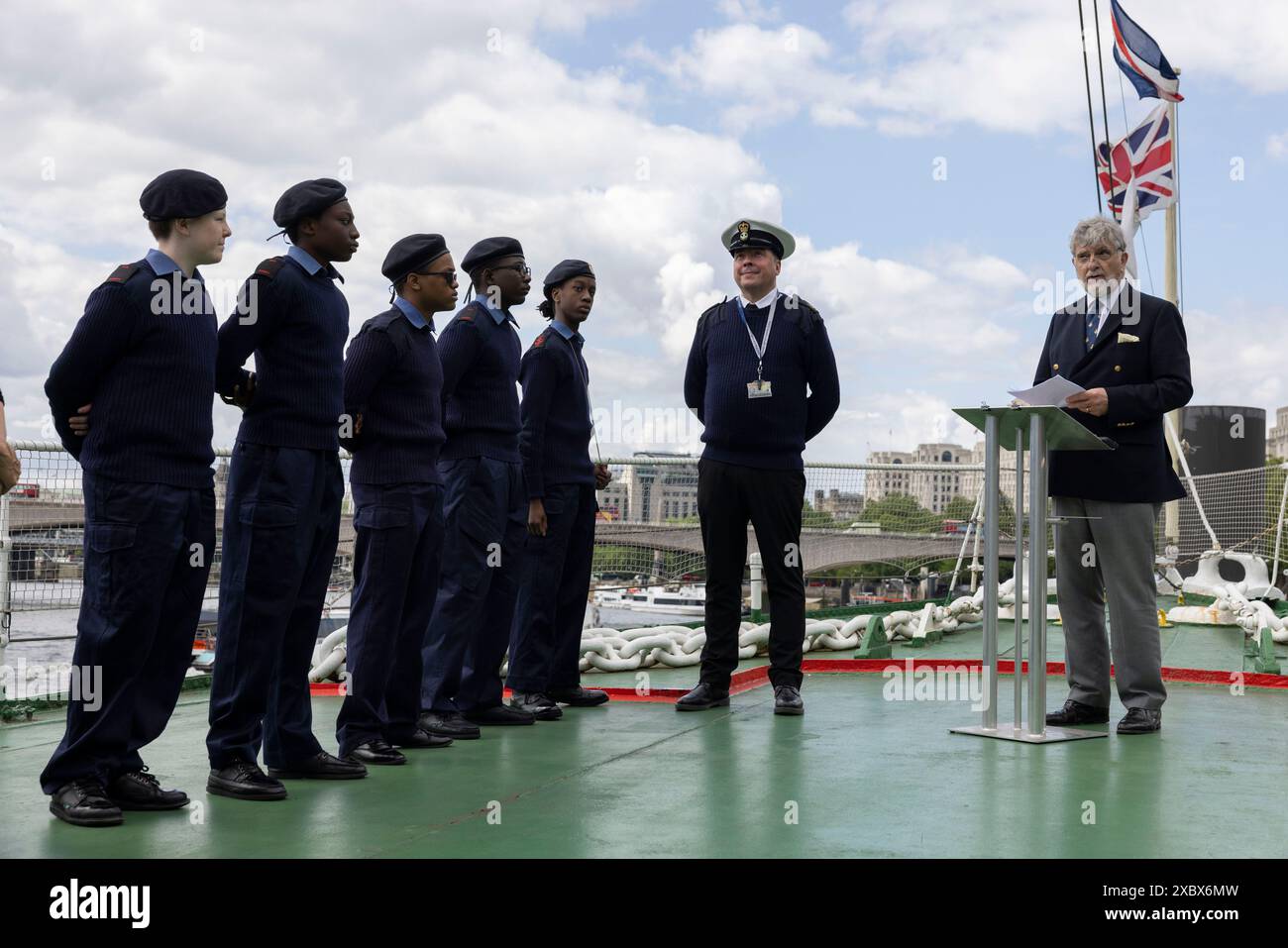 HMS wellington keep the ship afloat, requires constant maintenance and ...
