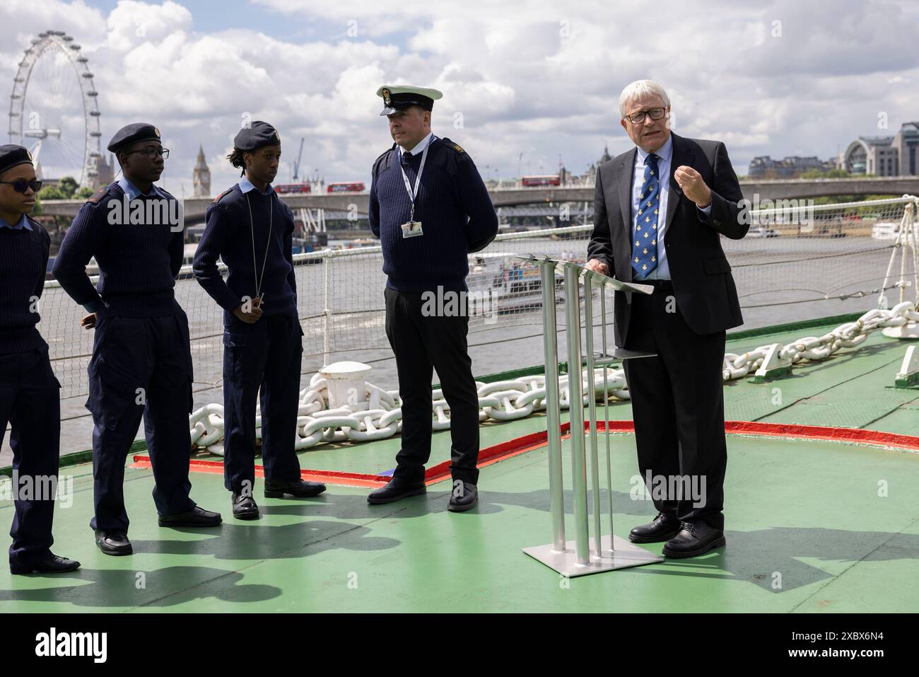 HMS wellington keep the ship afloat, requires constant maintenance and ...