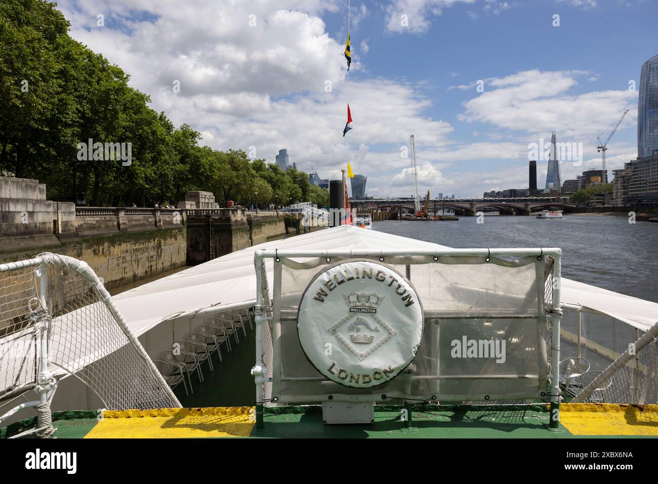 HMS wellington keep the ship afloat, requires constant maintenance and ...