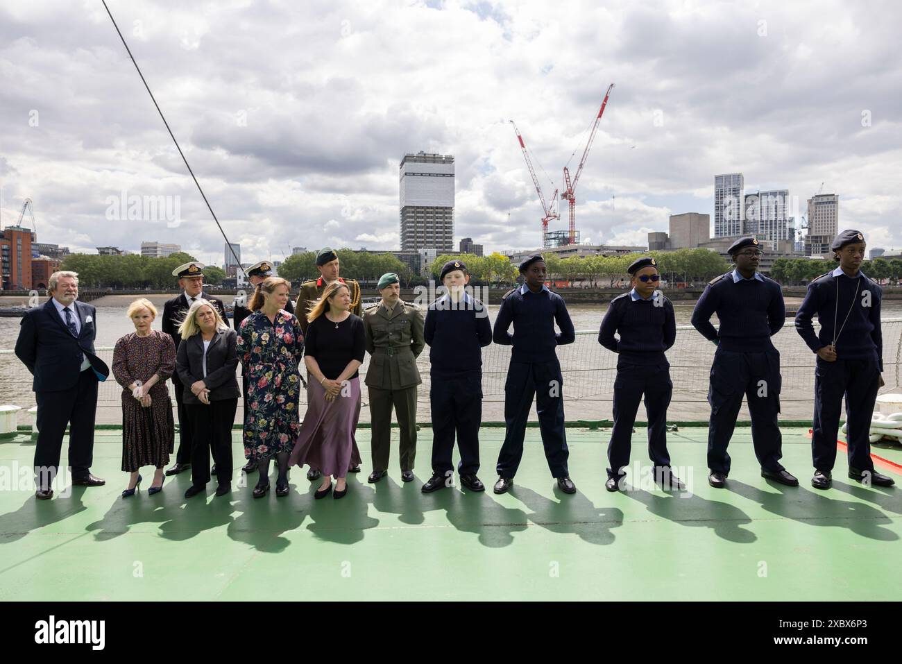 HMS wellington keep the ship afloat, requires constant maintenance and ...