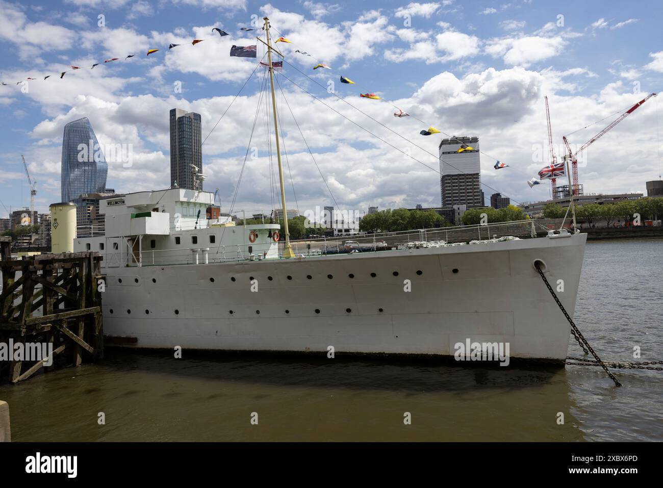 PHOTO:JEFF GILBERT Wednesday 29th May 2024 HMS wellington keep the ship ...