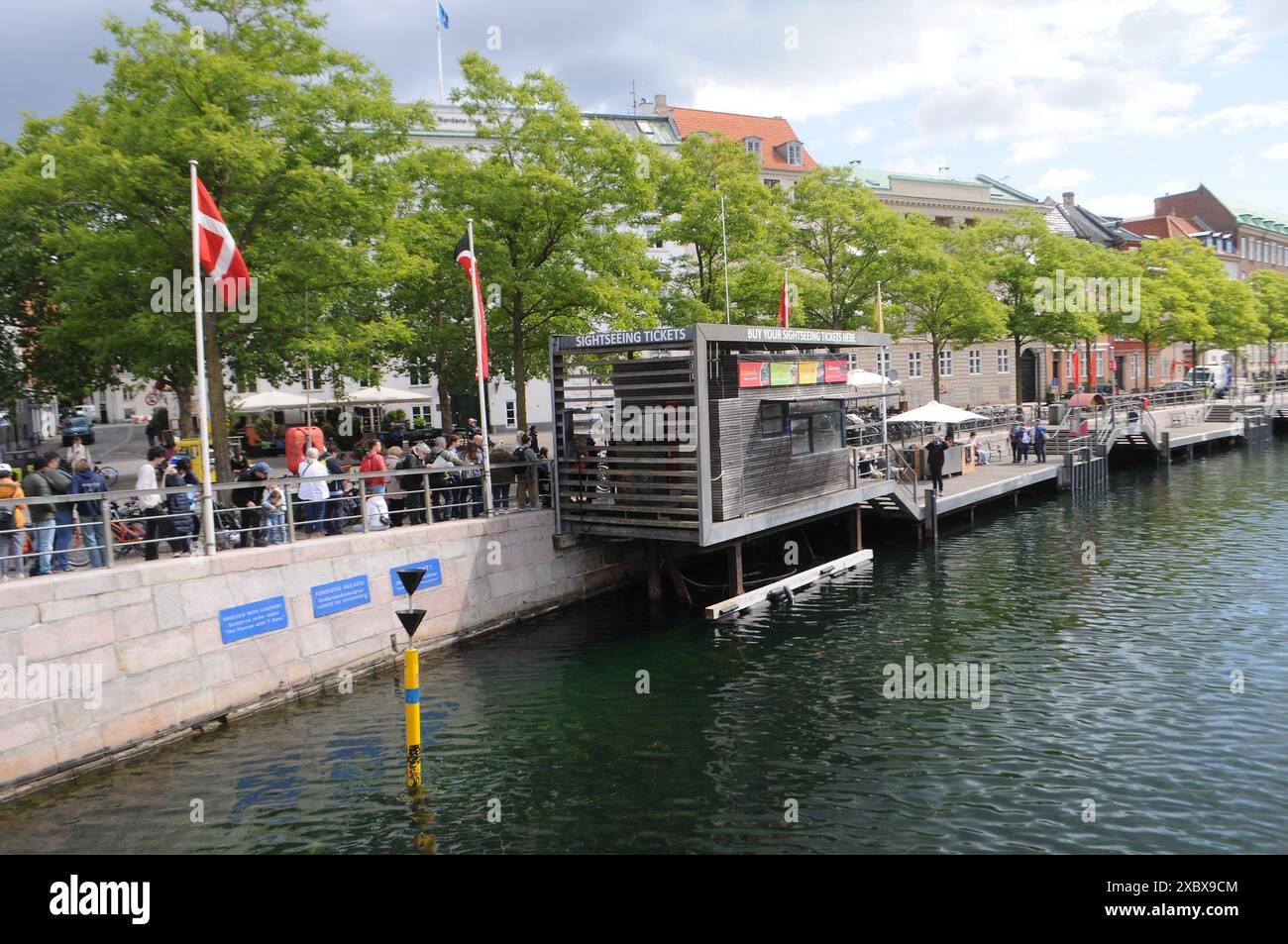 Copenhagen/ Denmark/13 JUNE 2024/ Travelers boat ride canal tours ...