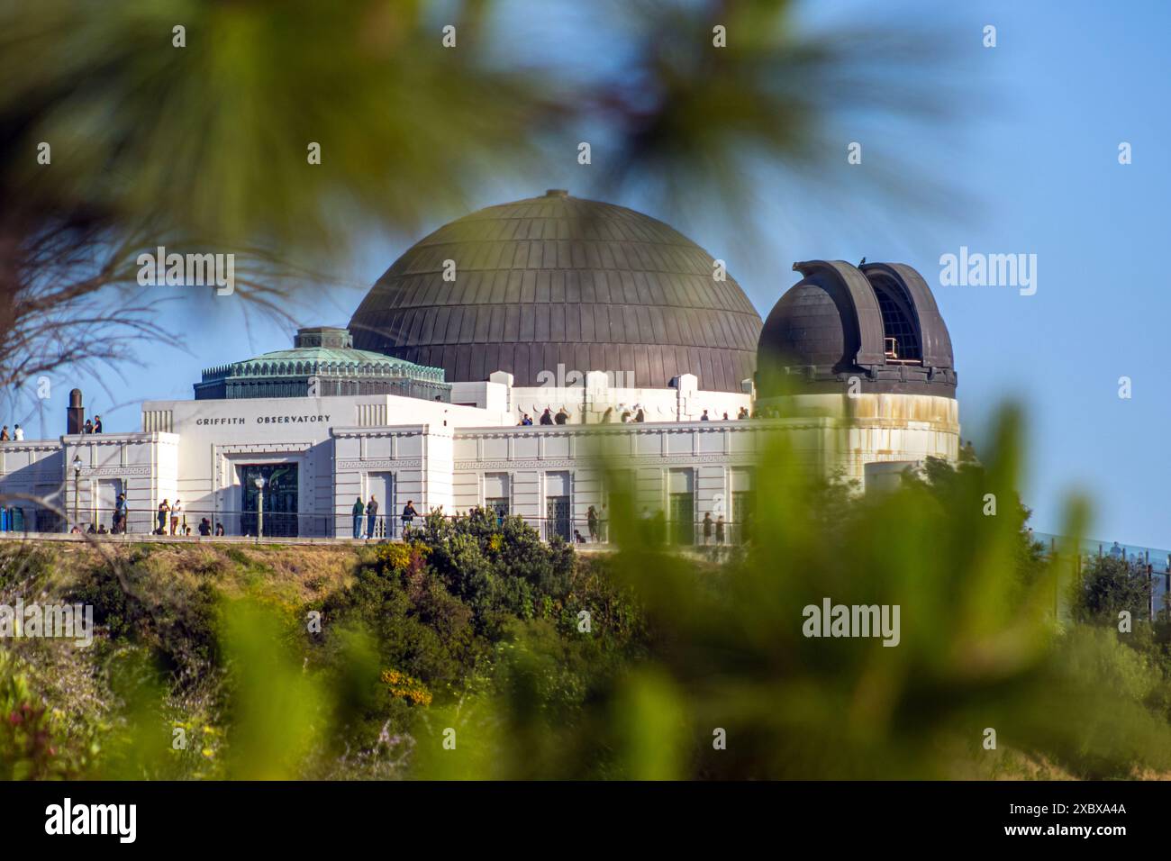 Griffith Observatory in Griffith Park, Los Angeles, California, United ...