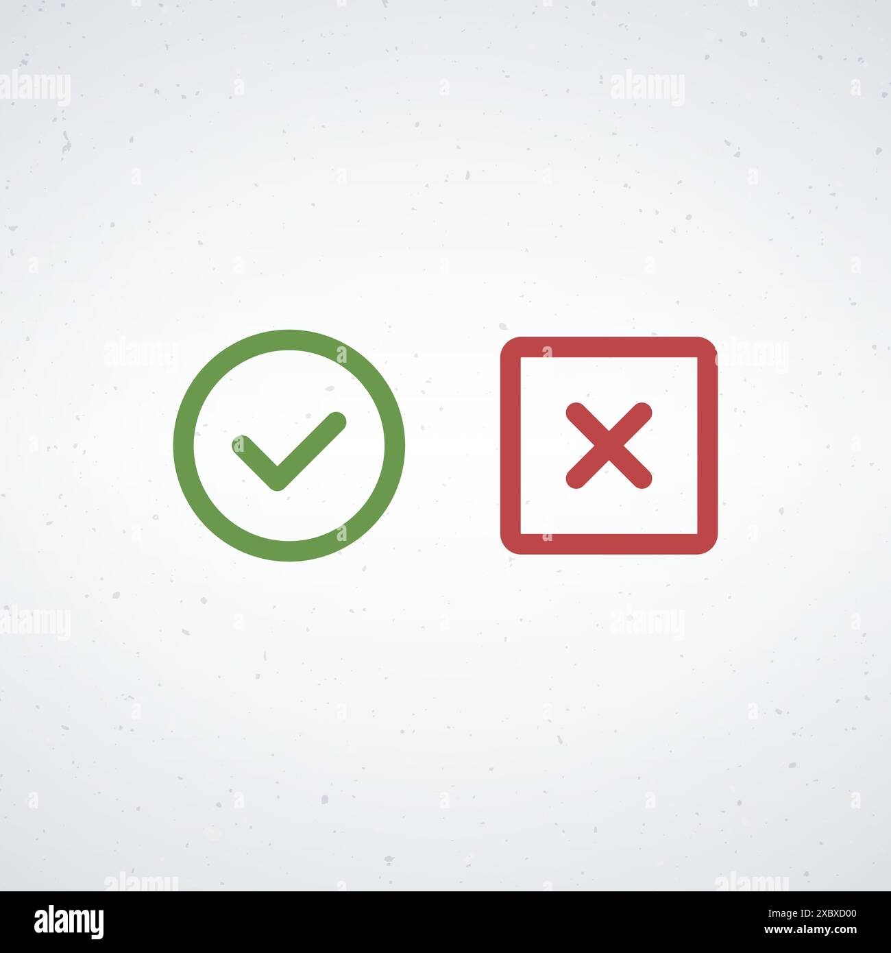 X icons hi-res stock photography and images - Alamy