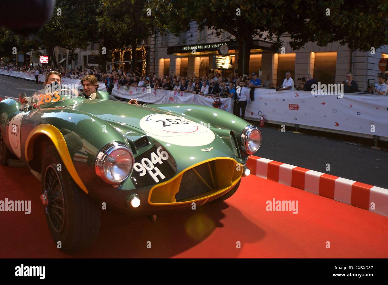 Roma, Italia. 09th June, 2024. 42esima edizione della Mille Miglia 2024 ... Roma, Italia. 09th June, 2024. 42esima edizione della Mille Miglia 2024 ...