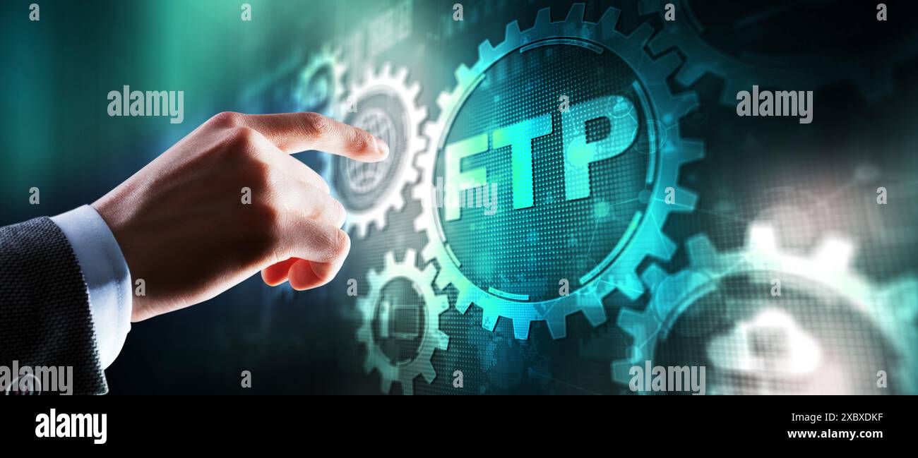 Update 2024 FTP. New File transfer protocol. Internet and communication ...