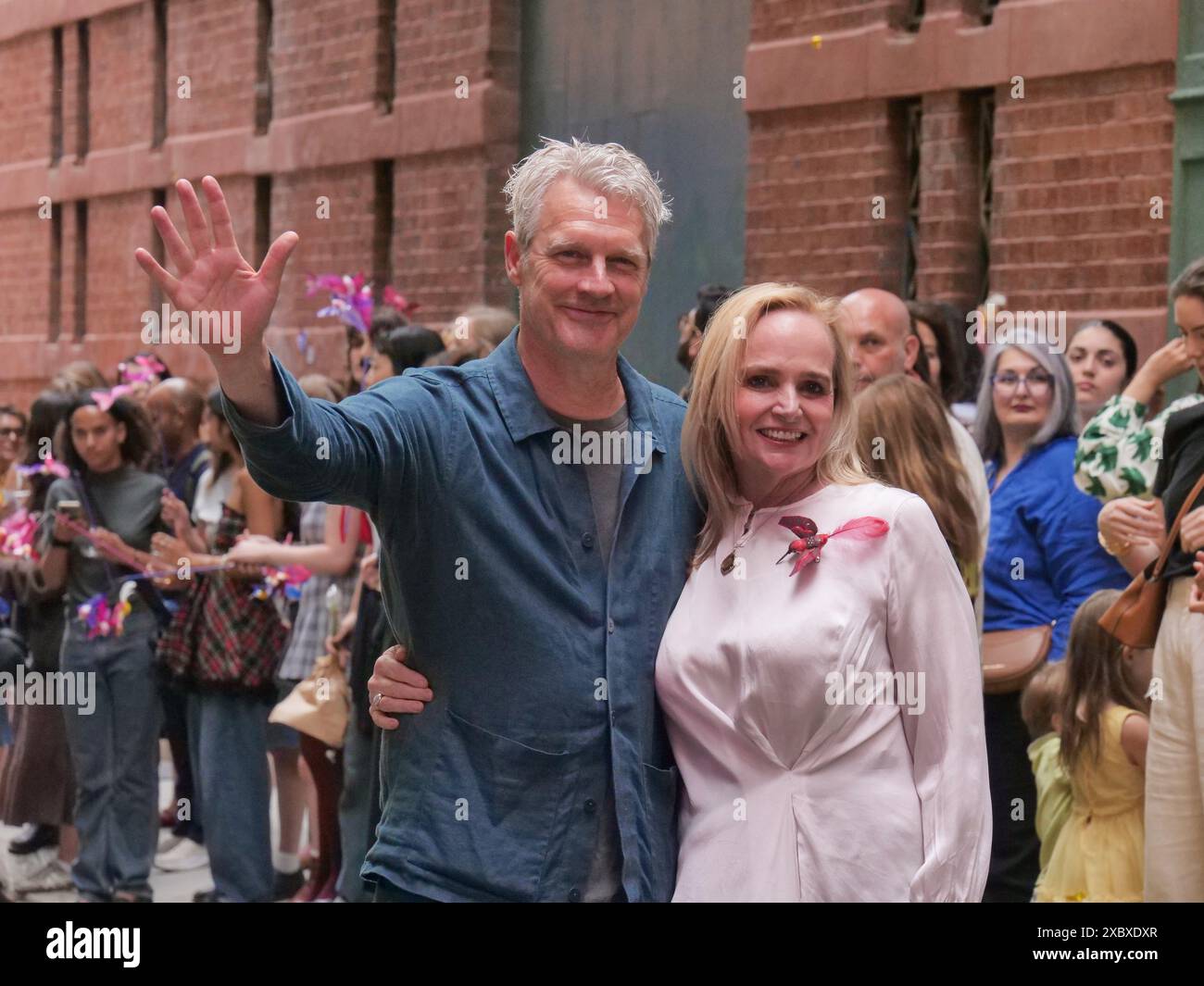 New York, New York, USA. 12th June, 2024. NEIL BURGER filmmaker husband ...