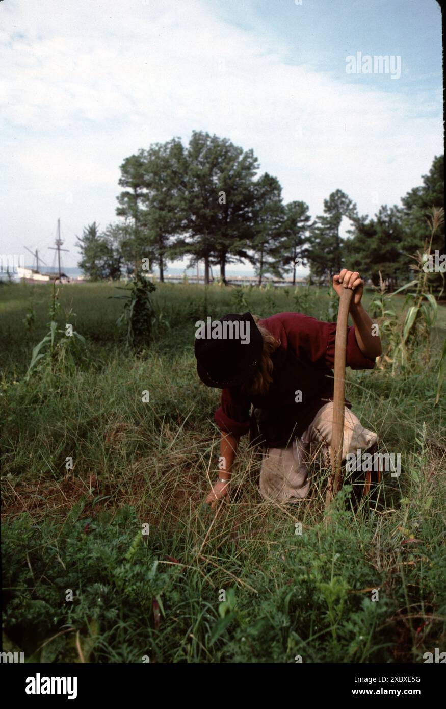 Jamestown, VA USA 9/1993. Jamestown was England's first major ...