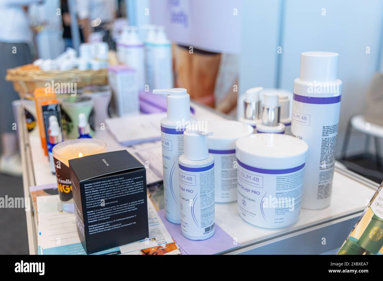 Exhibition stand products hi-res stock photography and images - Alamy