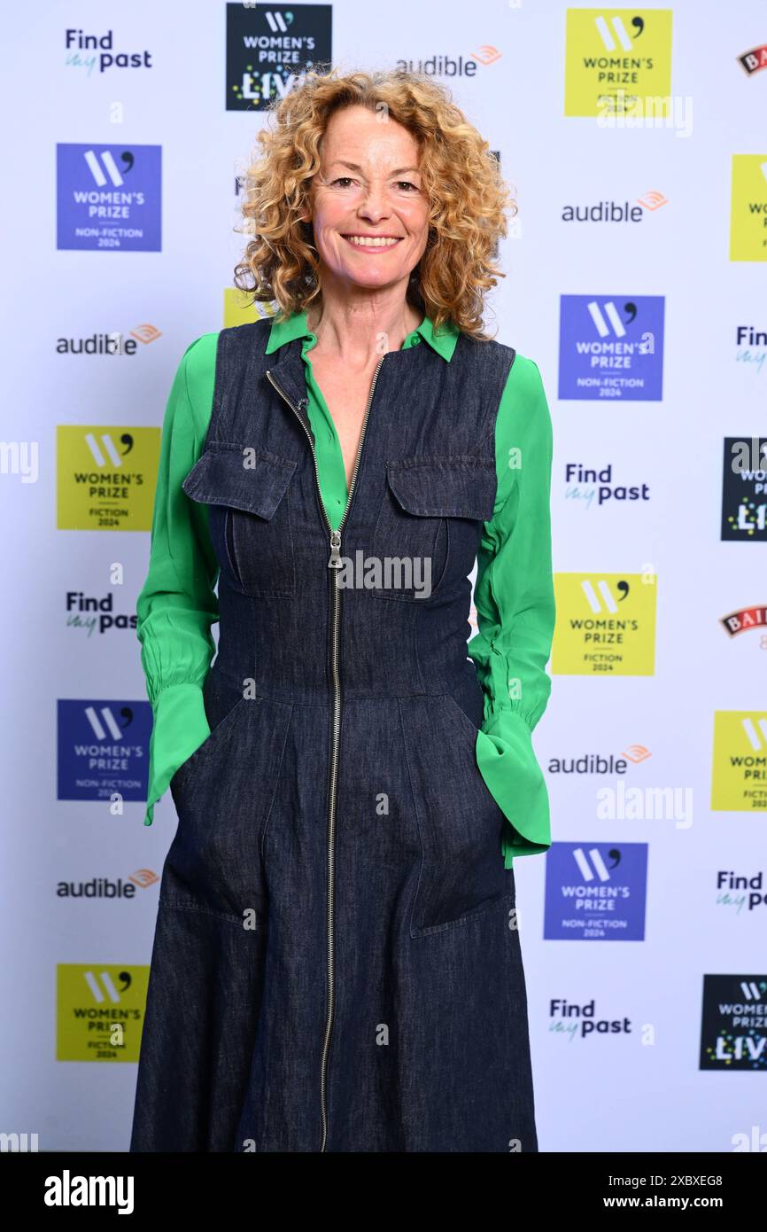 EDITORIAL USE ONLY Kate Humble attends the 2024 Women’s Prize Summer ...