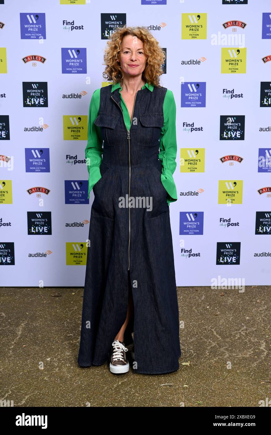 EDITORIAL USE ONLY Kate Humble attends the 2024 Women’s Prize Summer ...