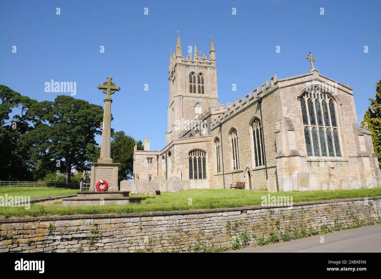 St Mary the Virgin Church, Titchmarsh, Northamptonshire Stock Photo - Alamy