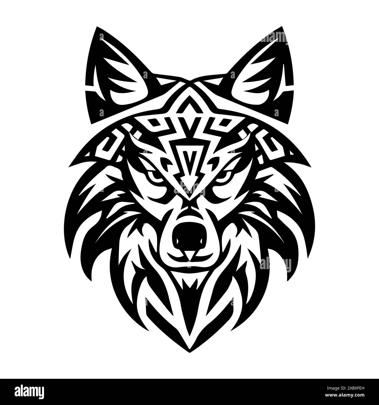 Illustration pixel art design dog Black and White Stock Photos & Images ...