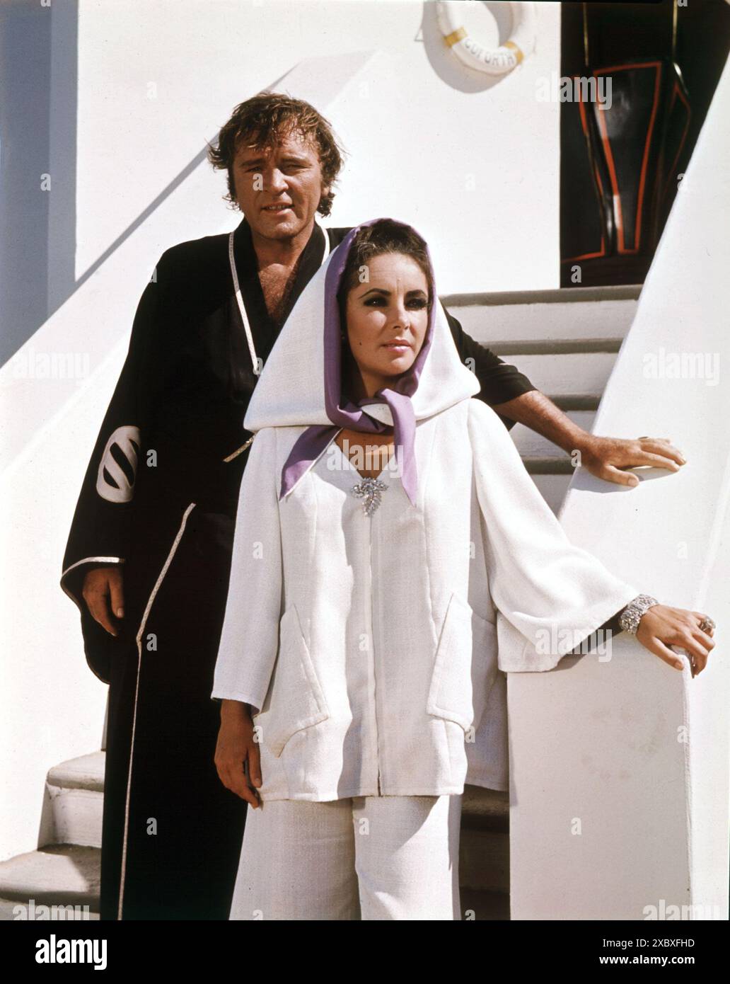 RICHARD BURTON & ELIZABETH TAYLOR.in Boom (1968) .(Boom!).*Filmstill ...