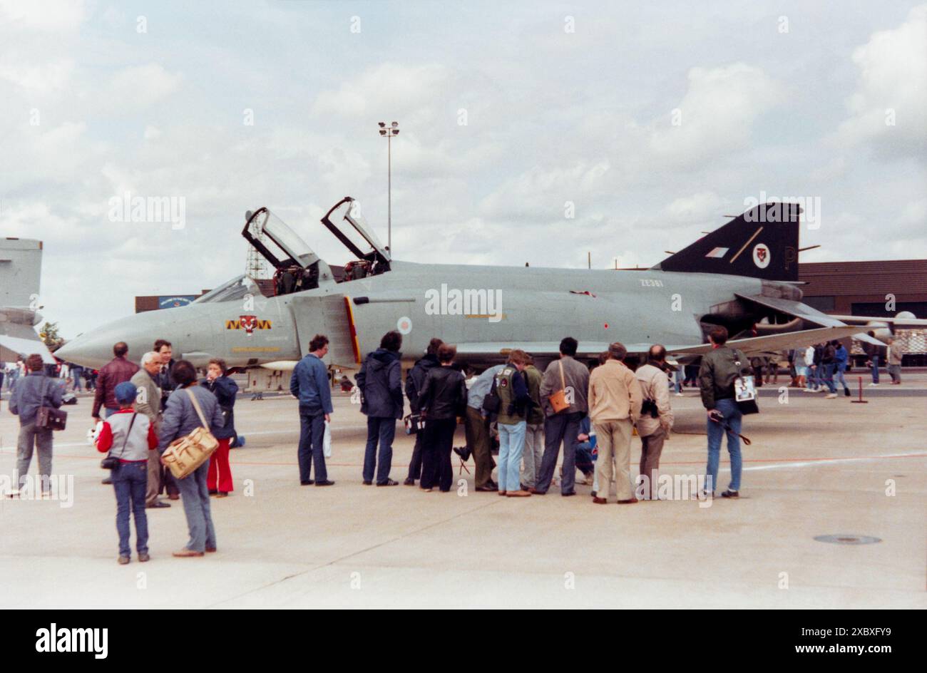 74 Squadron Royal Air Force McDonnell Douglas F-4J(UK) Phantom fighter ...