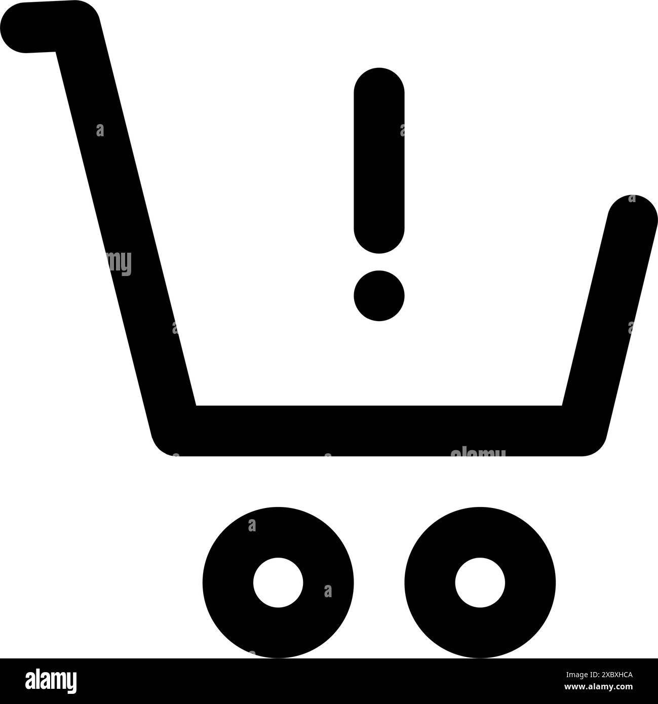 A sleek shopping cart icon perfect for e-commerce platforms, online ...