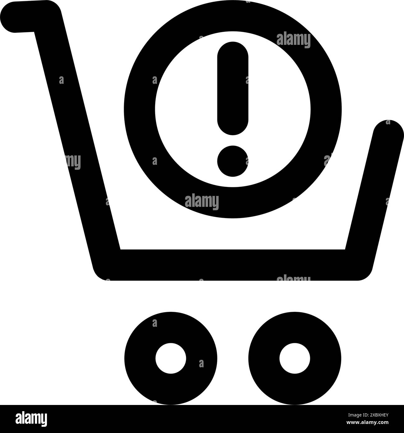 A sleek shopping cart icon perfect for e-commerce platforms, online ...