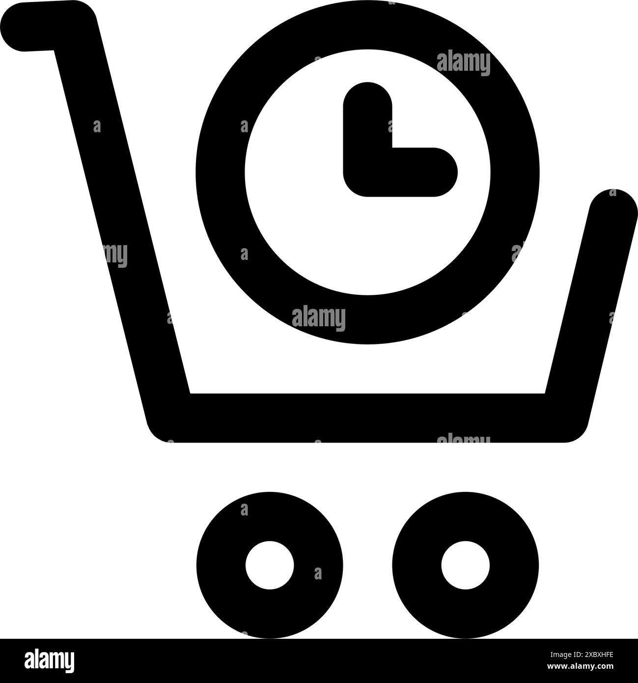 A sleek shopping cart icon perfect for e-commerce platforms, online ...
