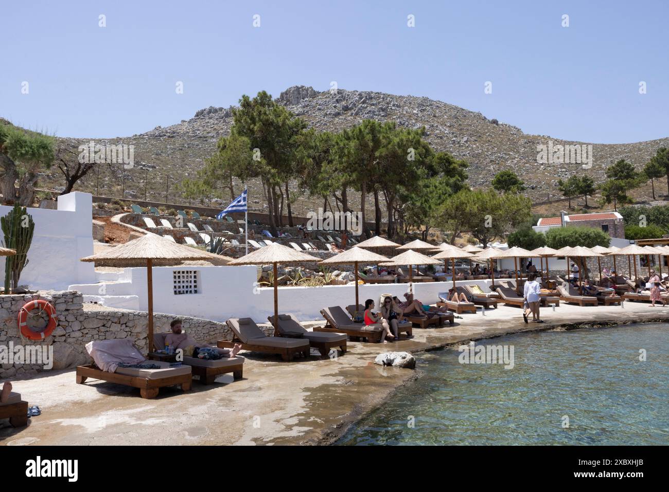 The hilltop pathway in the distance where the body of Michael Mosley ...