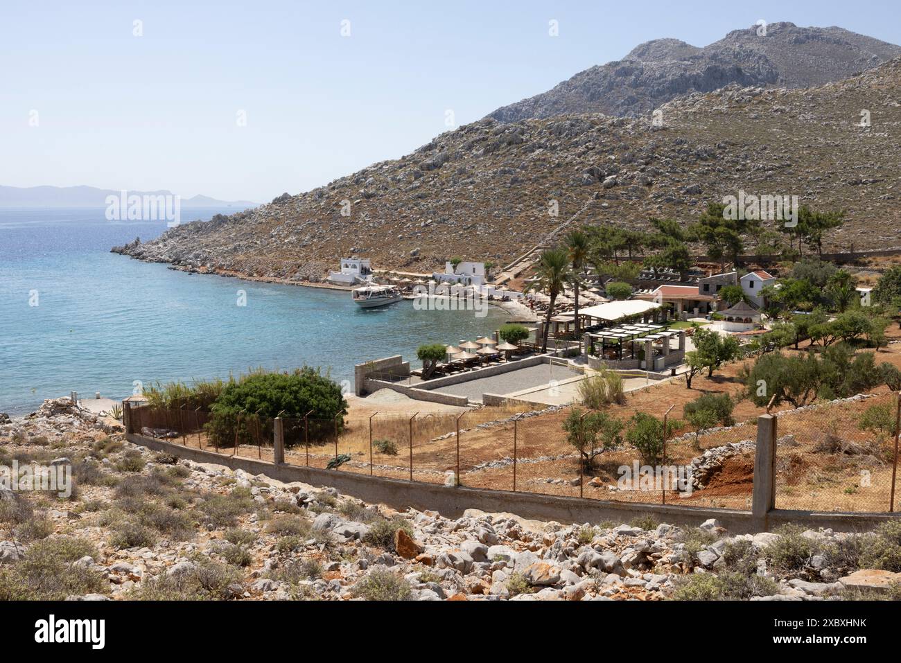 The hilltop pathway where the body of Michael Mosley laid after he died ...