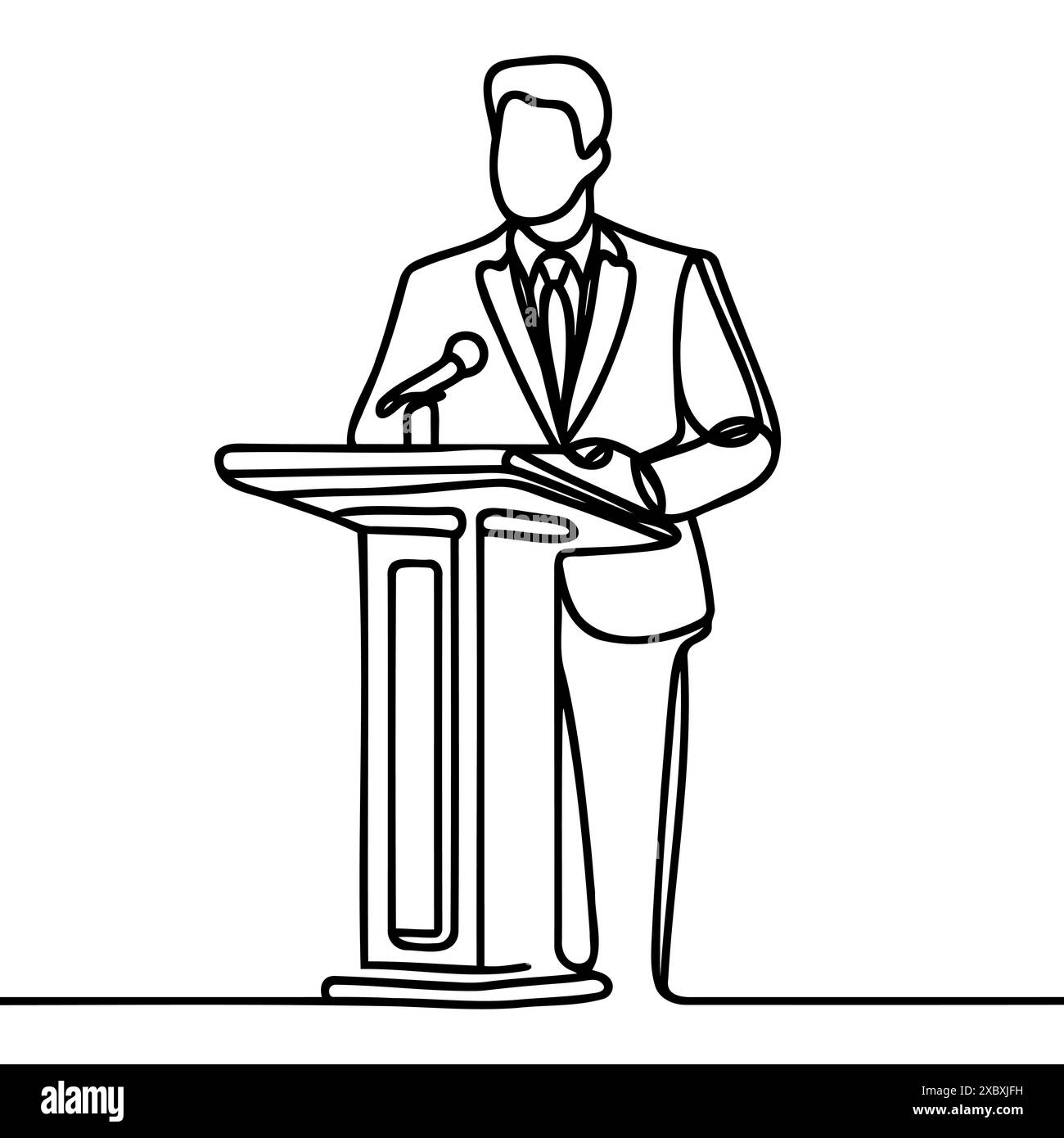 People in line vote Cut Out Stock Images & Pictures - Alamy