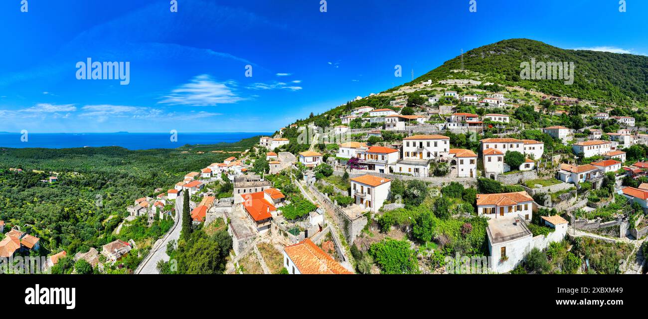 Village of vuno albania hi-res stock photography and images - Alamy