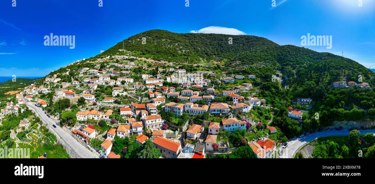 Village of vuno albania hi-res stock photography and images - Alamy