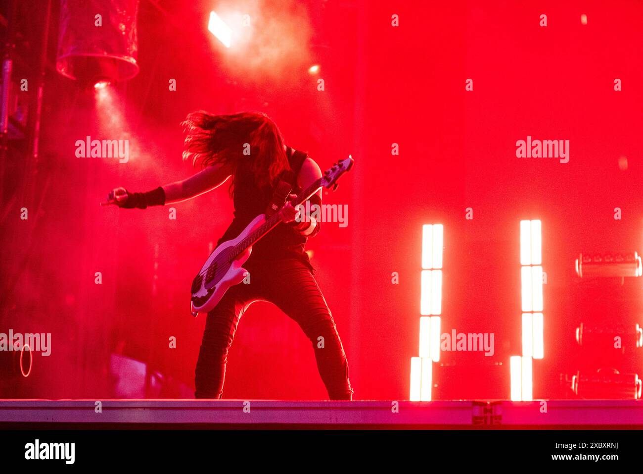 Emma Anzai of Evanescence Stock Photo - Alamy