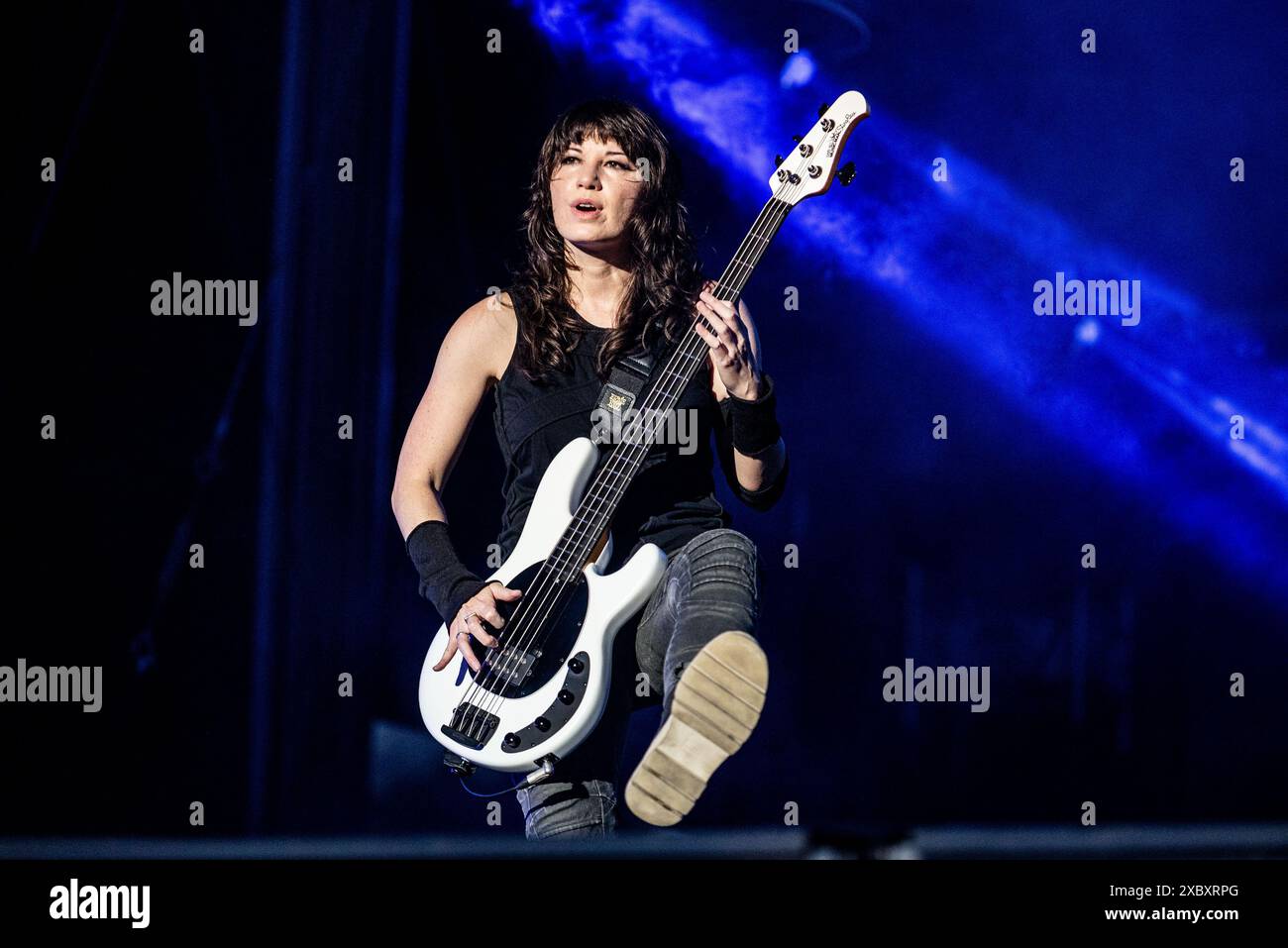 Emma Anzai of Evanescence Stock Photo - Alamy