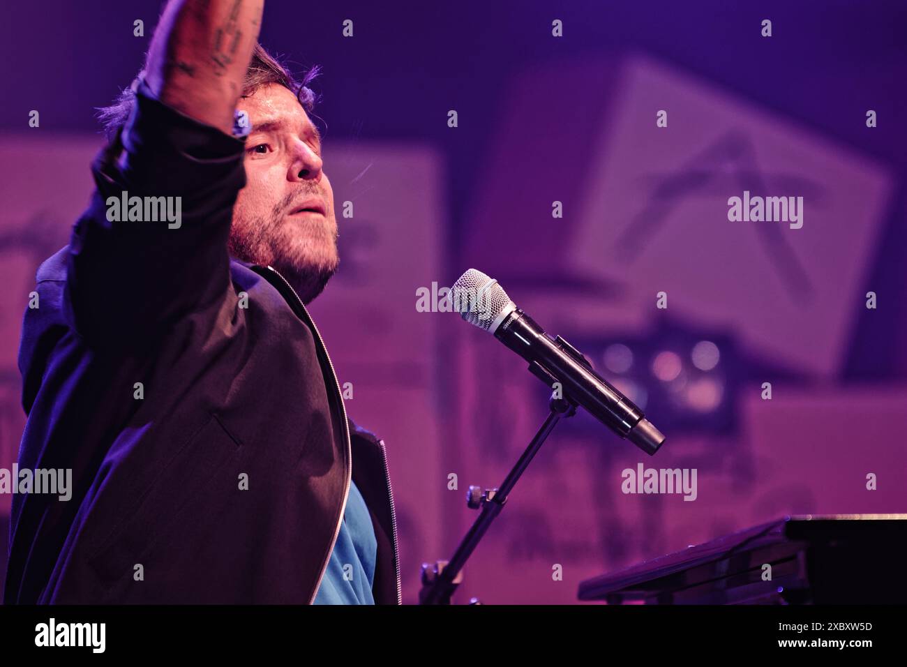 Albeniz Theatre, Madrid, Spain. 13th June, 2024. Universal Music ...