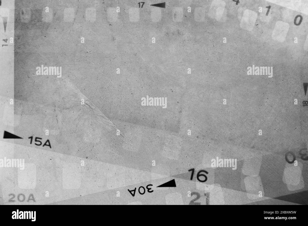 Film negatives frames grey background Stock Photo - Alamy