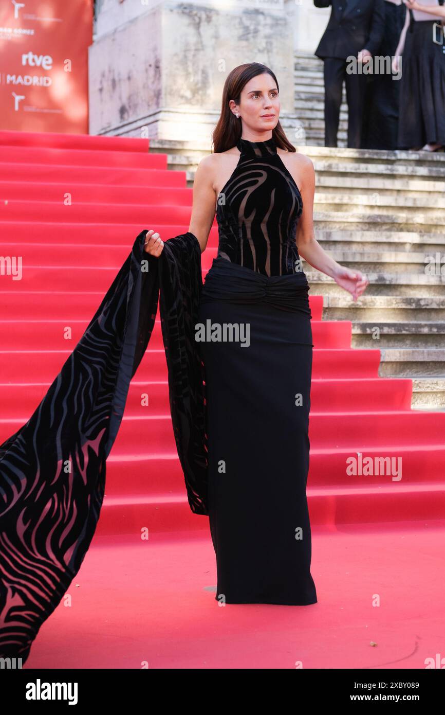 Gala Gonzalez attend the red carpet of the Spanish Fashion Academy ...