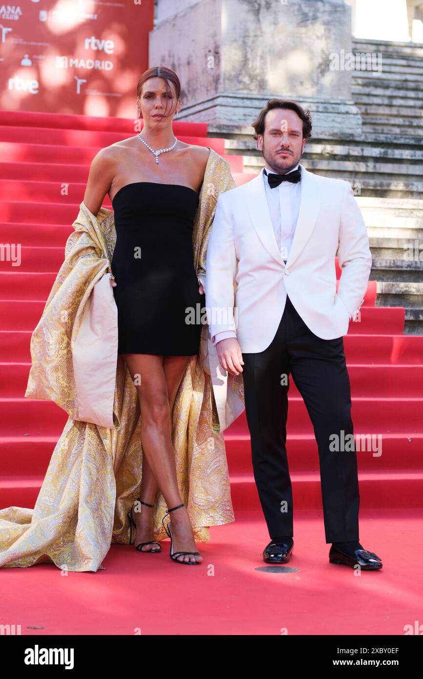 Laura Matamoros attend the red carpet of the Spanish Fashion Academy ...