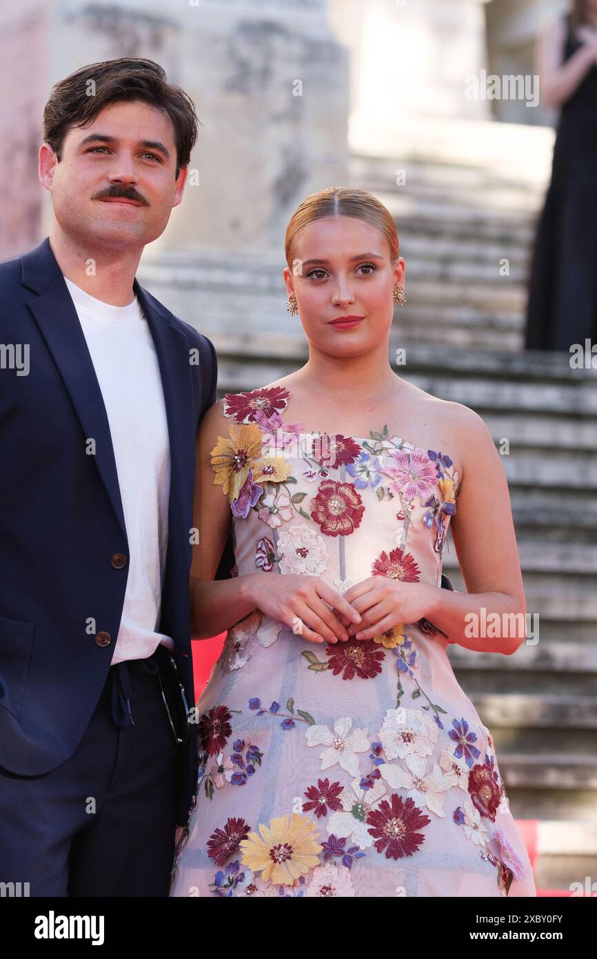 Ana Garces attend the red carpet of the Spanish Fashion Academy Awards ...