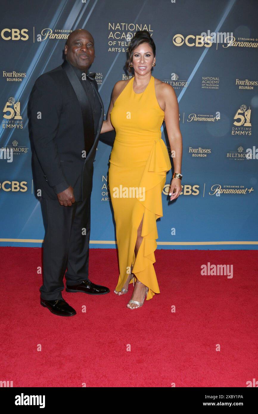Kevin Rasco, Whitney Kumar at arrivals for 51st Annual Daytime Creative ...