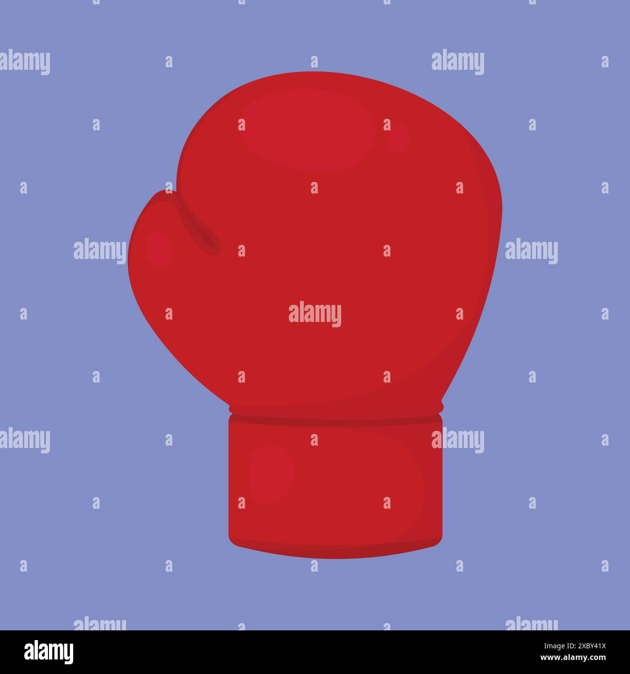 Boxing gloves icon vector. Boxing fighting gloves vector illustration ...