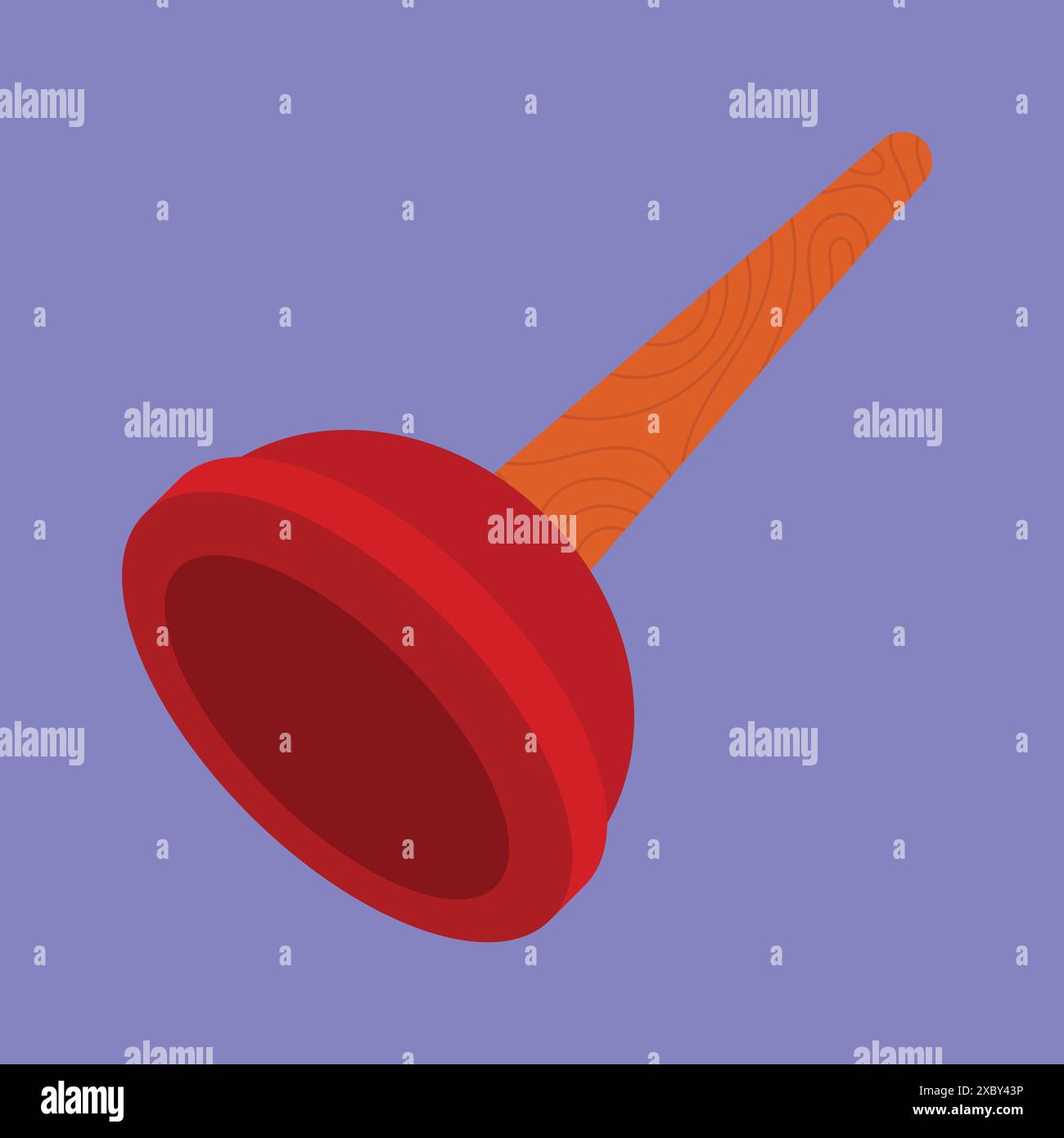 Plunger Vector Icon Illustration Construction clean Plunger icon ... Plunger Vector Icon Illustration Construction clean Plunger icon ...