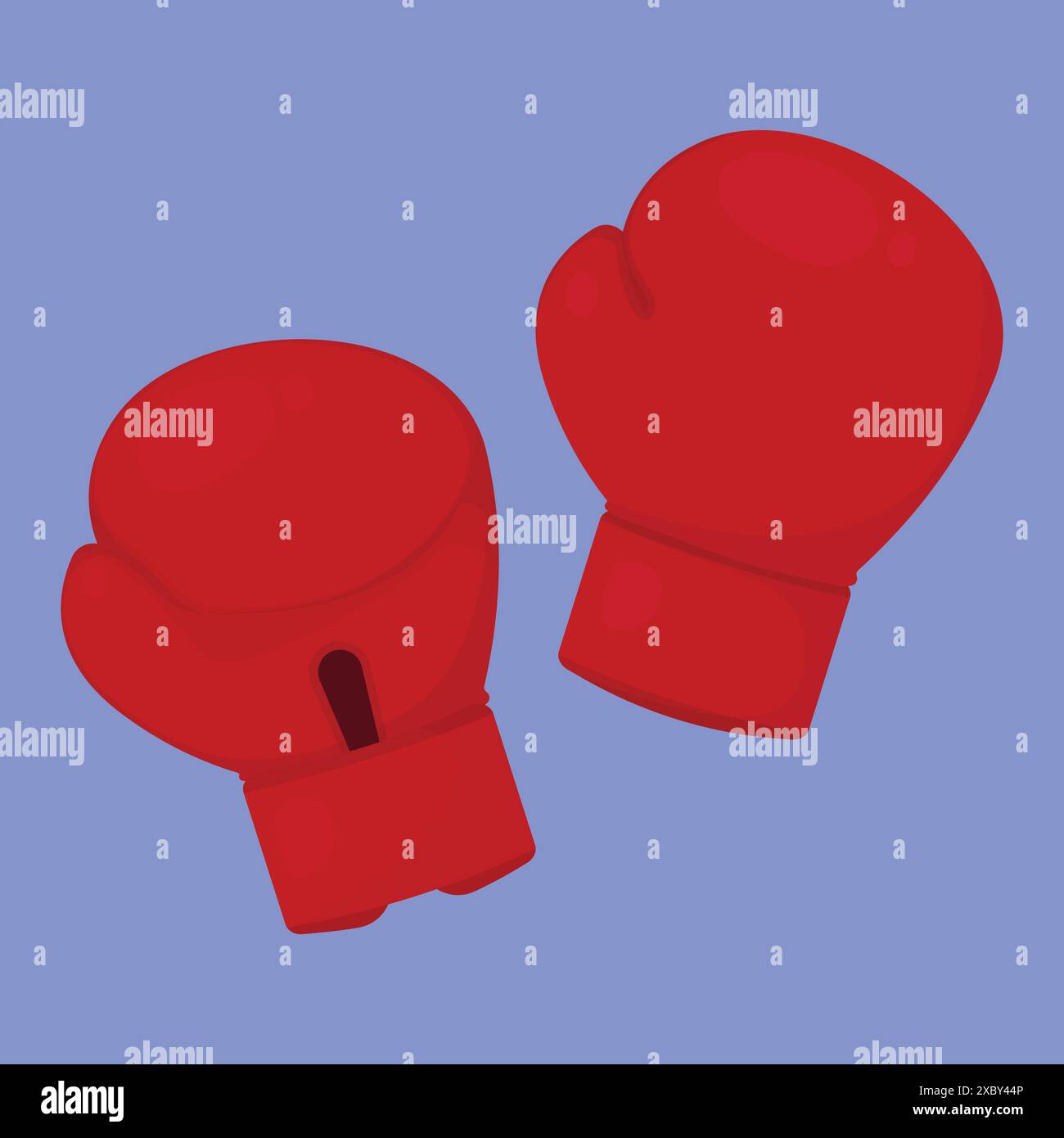 Boxing gloves icon vector. Boxing fighting gloves vector illustration ...