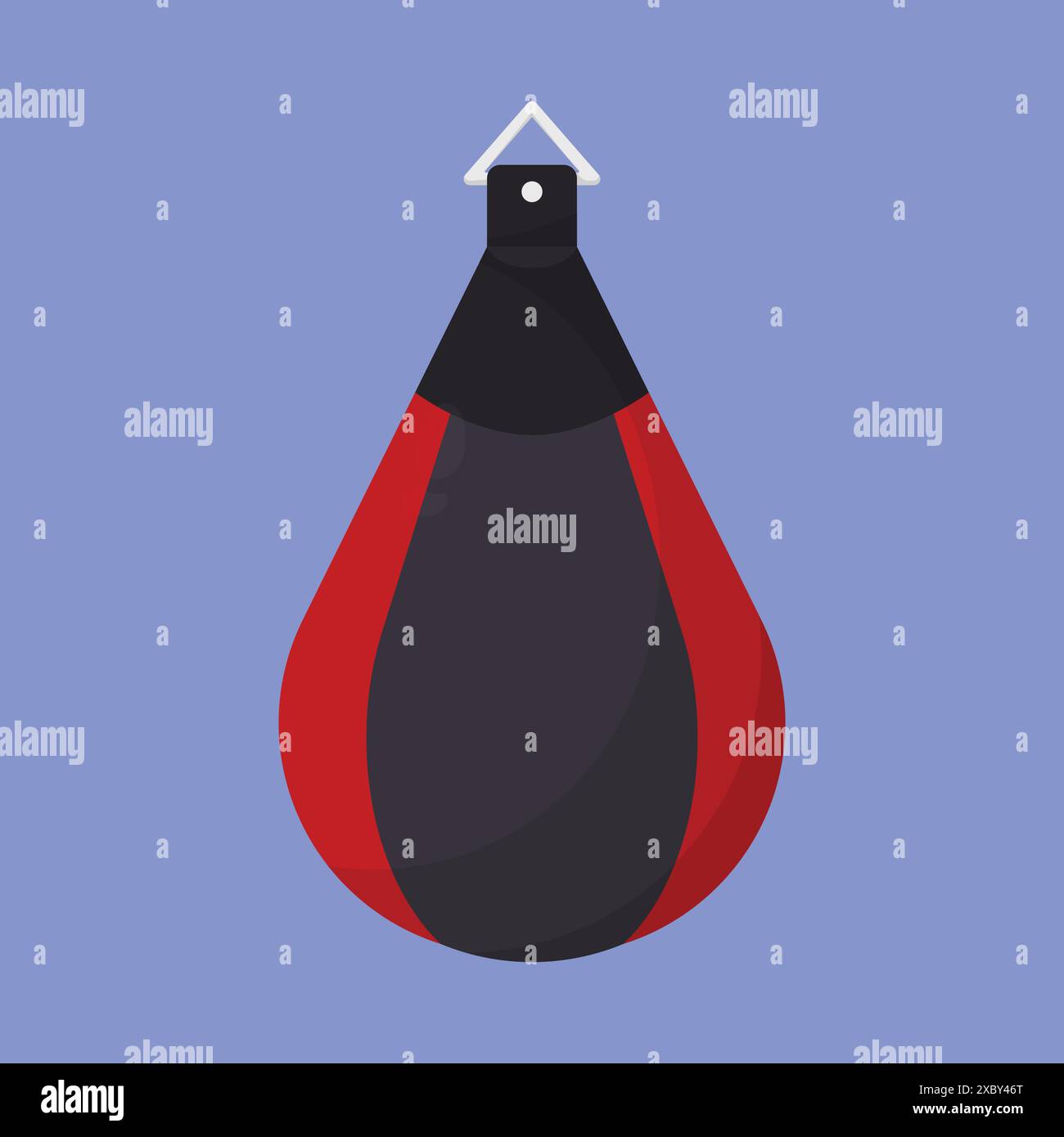 Heavy Punching bag icon vector. Punching Bag illustration vector ...
