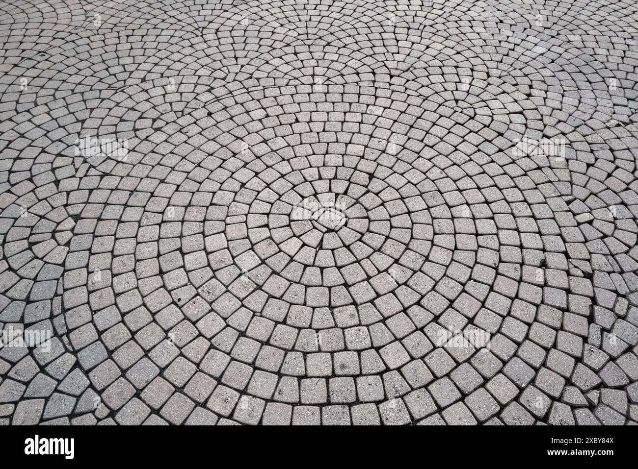 Stone road texture. Stone walk background. Granite cobblestoned ...