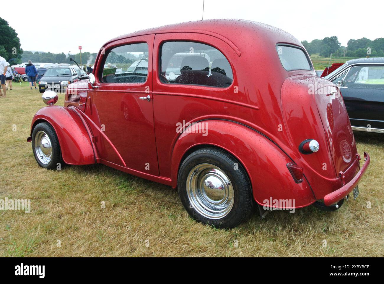 A 1959 Ford Popular (Pop) parked on display at the 48th Historic ...