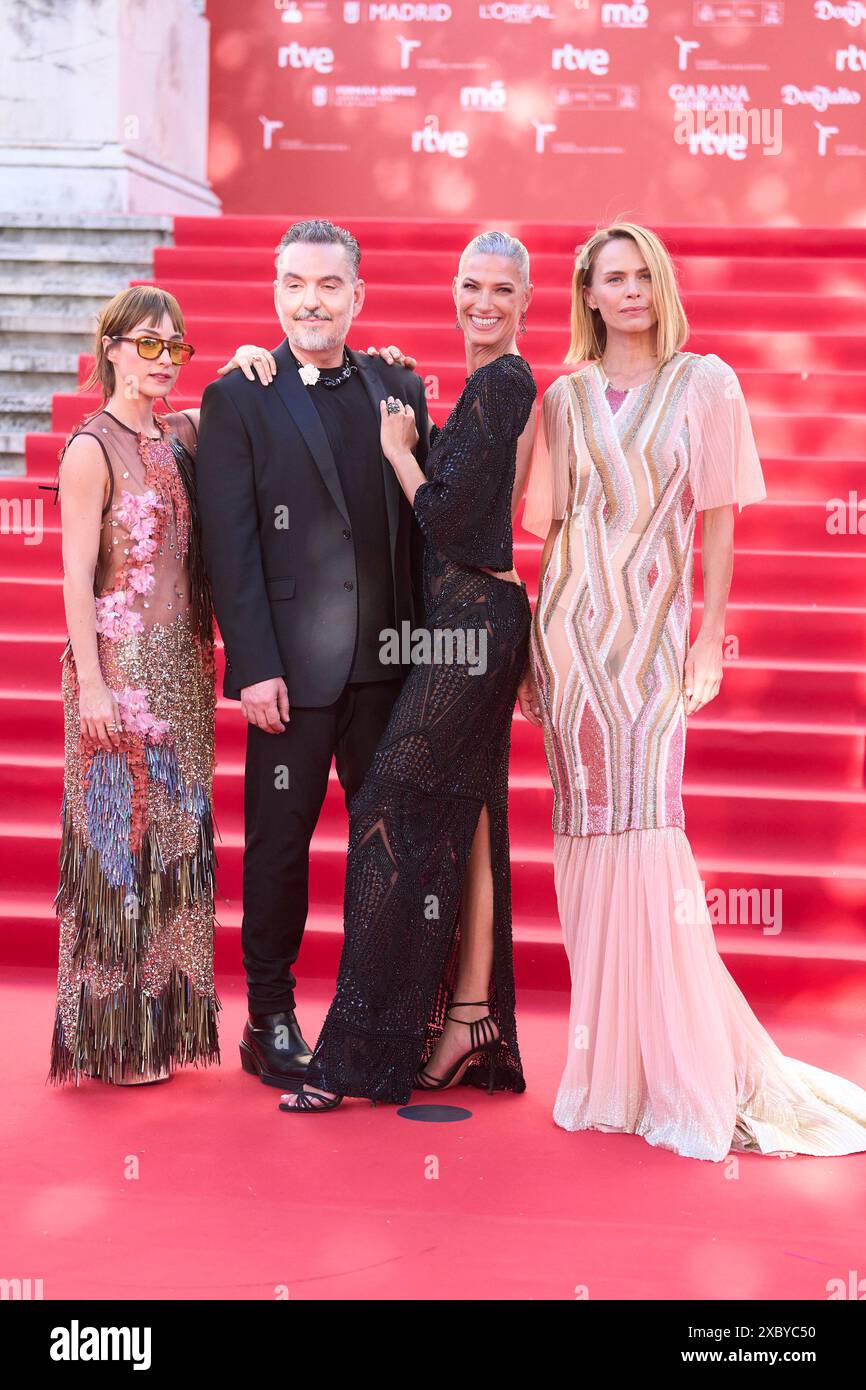 June 13, 2024, Madrid, Madrid, Spain: Lourdse Hernandez (Russian Red ...