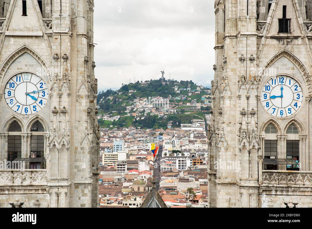 Basilica of the National Vow or Basílica del Voto Nacional in Spanish ...
