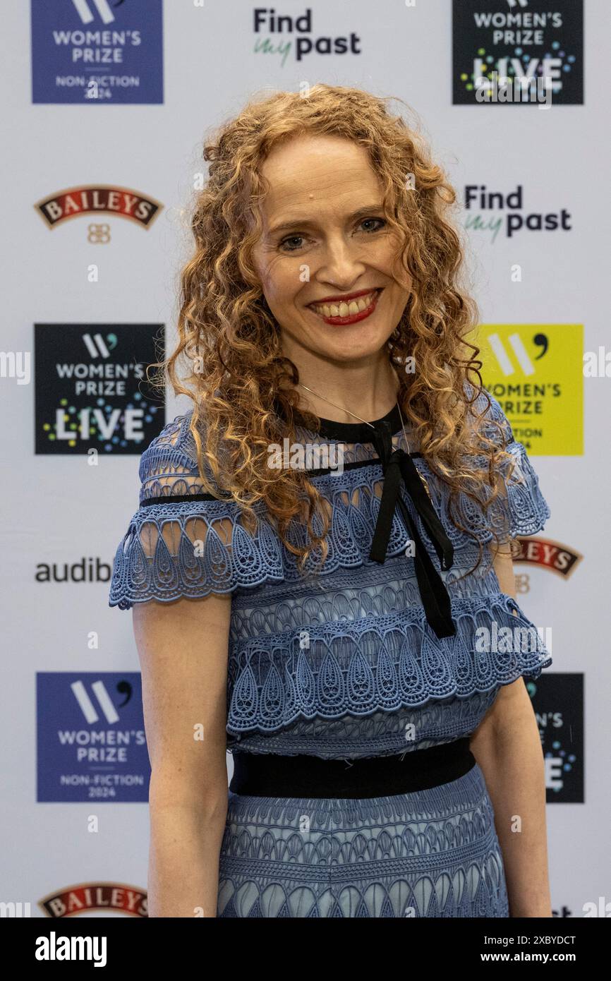 London, UK. 13 June 2024. Kate Williams, historian, attends the awards ...