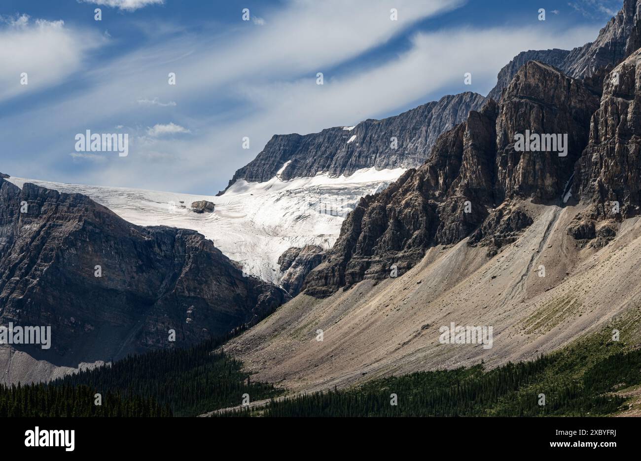 Bow Glacier Banff National Park Stock Photo - Alamy