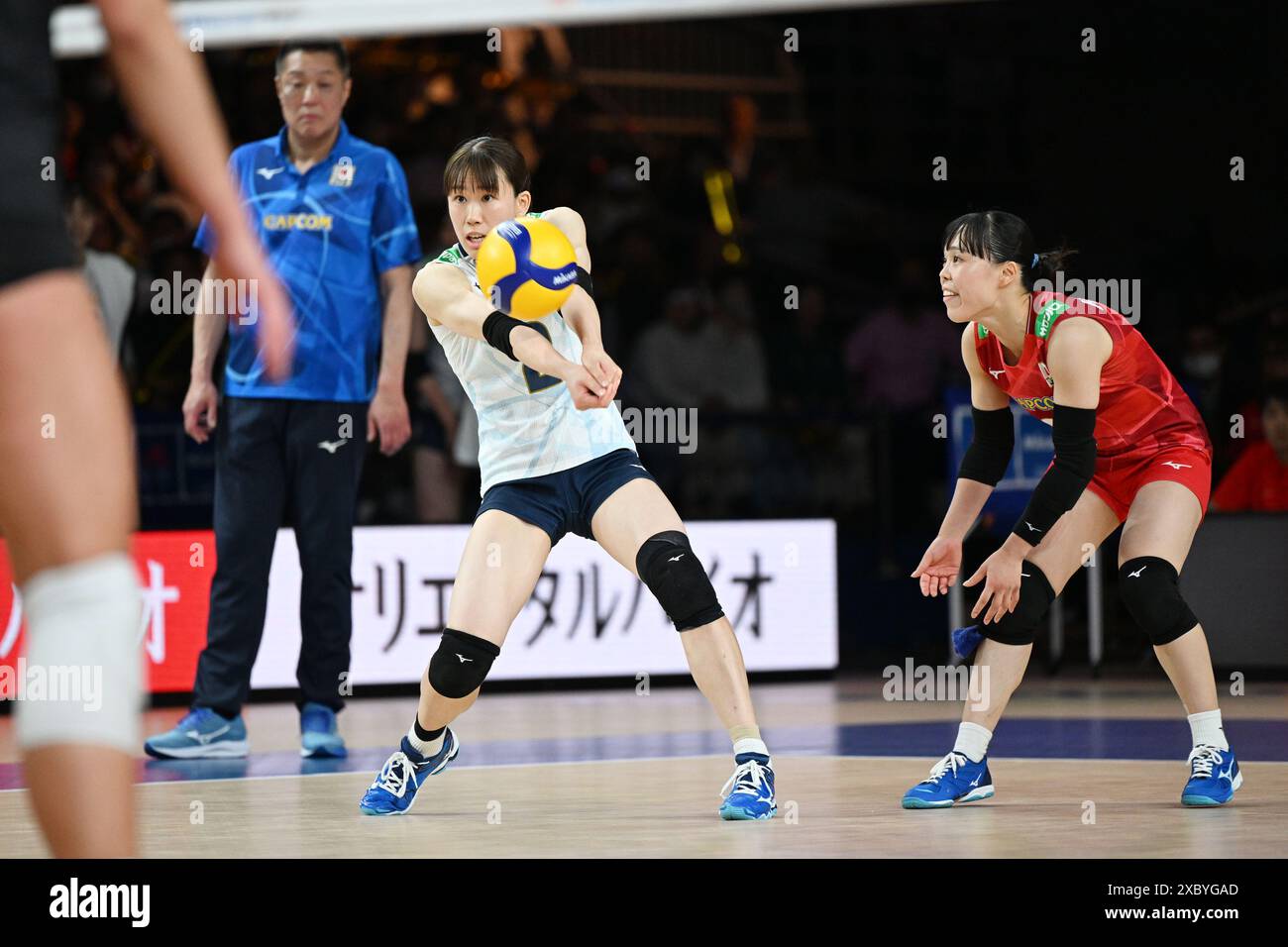 West Japan General Exhibition Center, Fukuoka, Japan. 13th June, 2024. (L-R) Kotona Hayashi (JPN ...